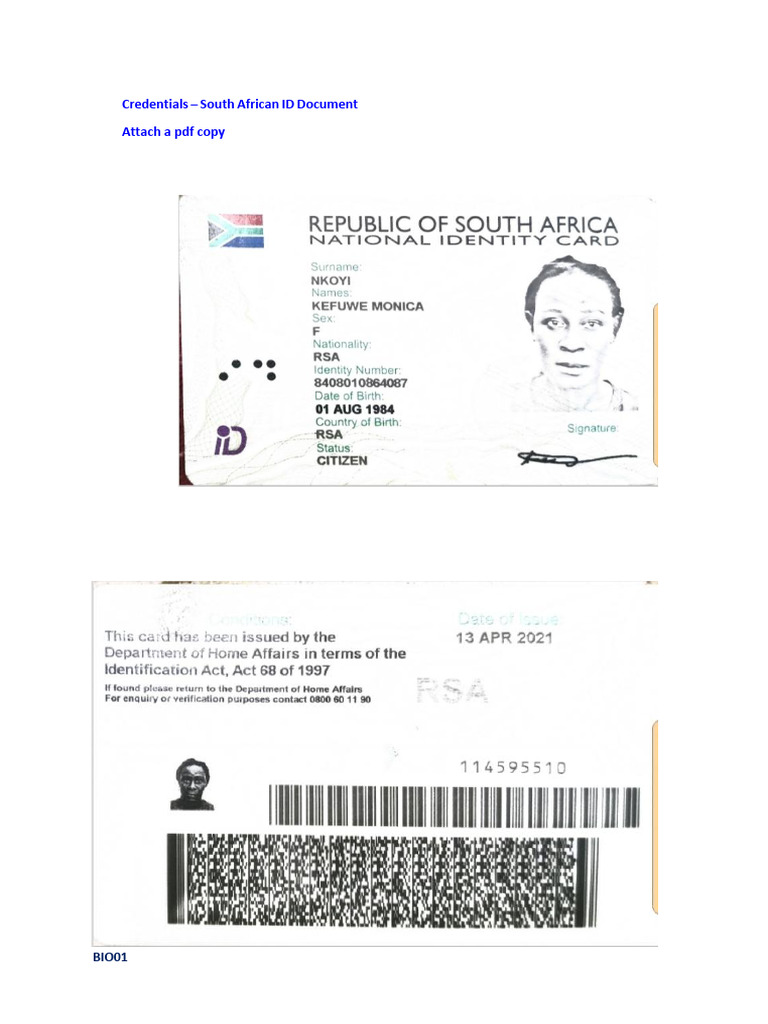 BIO01-BIO04-PAGES Nkoyi | PDF