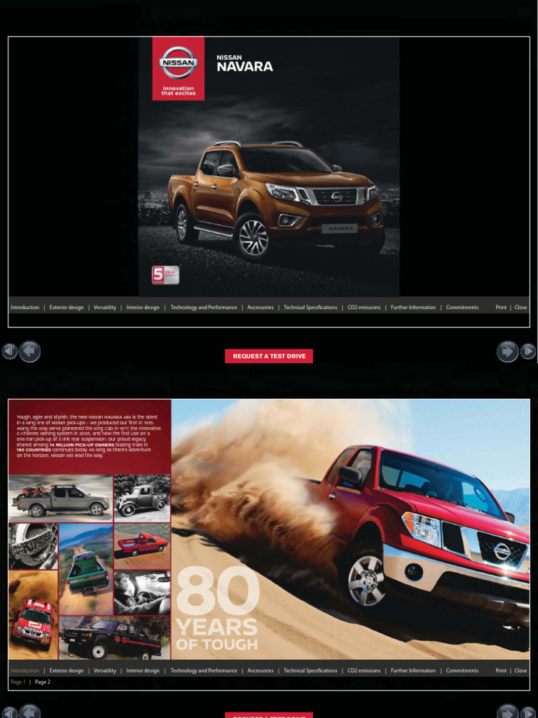 Nissan_Navara_UK | PDF | Airbag | Anti Lock Braking System