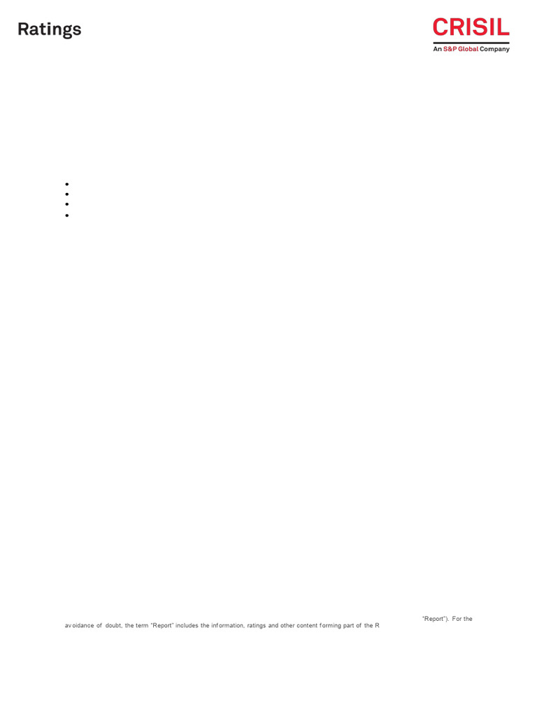 CRISIL Rating Advisory for DKA | PDF | Damages | Banks