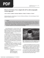 Breast Ultrasound Report Template | PDF