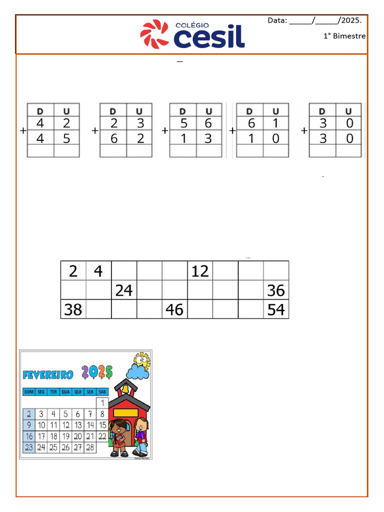 Matriz matematica - tarefa de casa | PDF