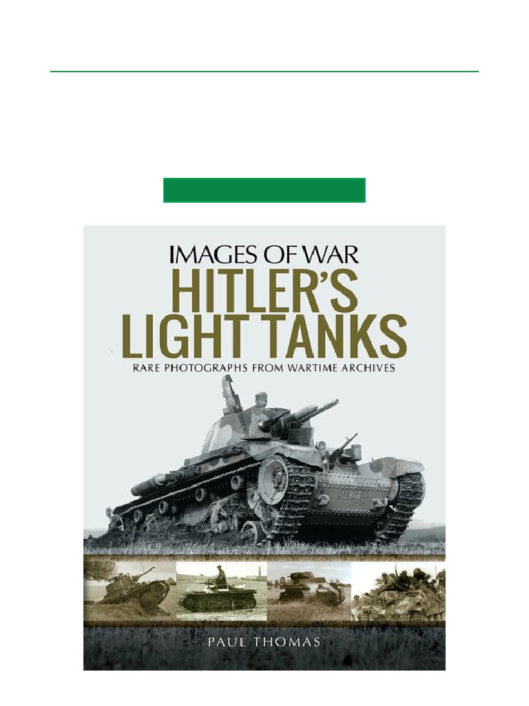 Hitler's Light Tanks PDF | PDF