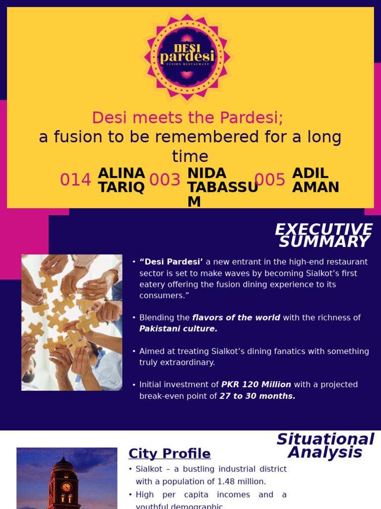 Desi Pardesi Restaurant | PDF | Restaurants | Innovation