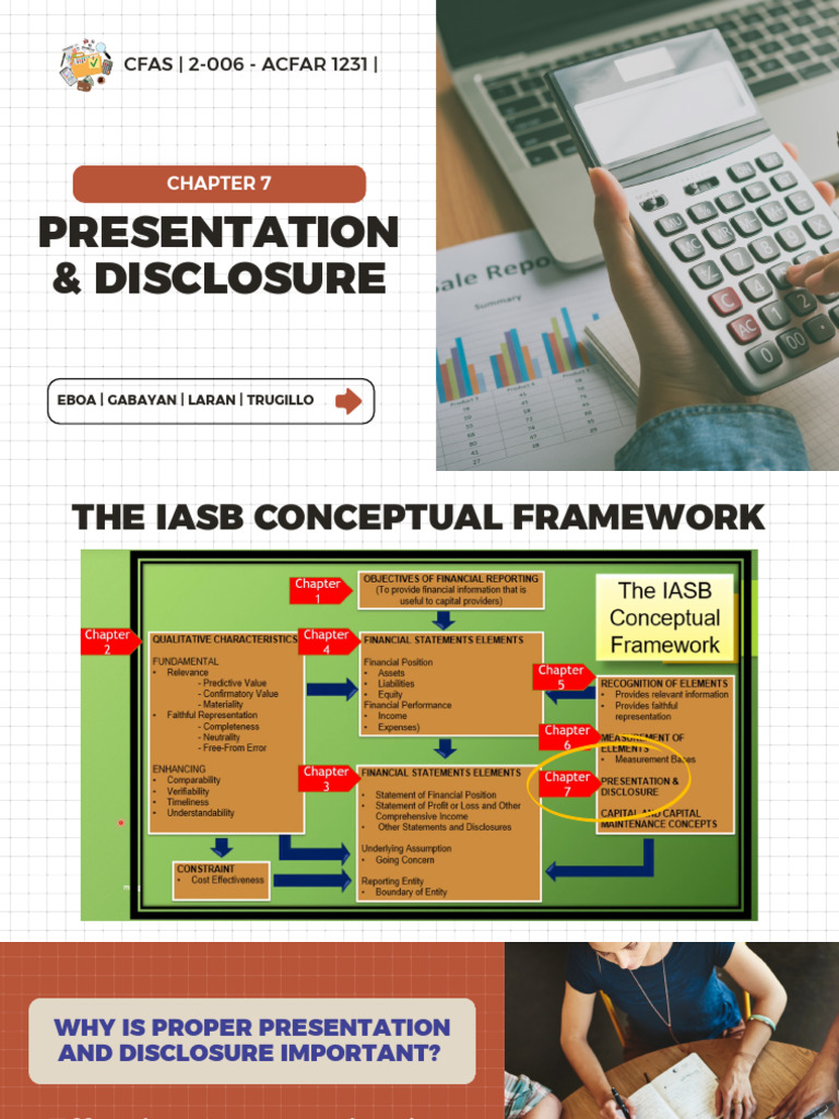 CFAS Chapter 7 Presentation and Disclosure | PDF | Equity (Finance) | Income