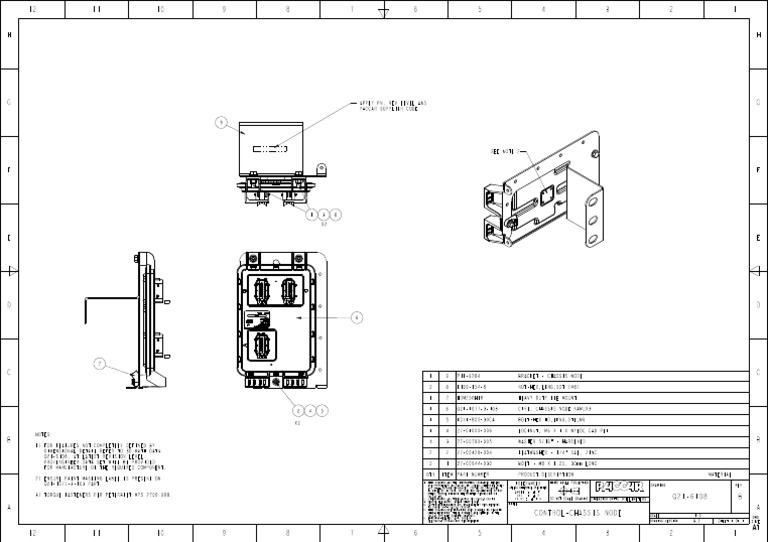 Q21-6108-Control-Chassis Node | PDF