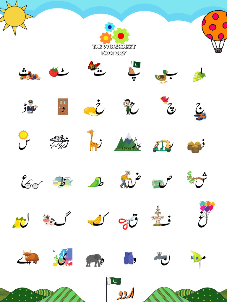 Original Size Urdu Letters Poster 1 | PDF