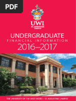 UWI Undergraduate Fee Structure 2024/2025 | PDF | Payments | Academic ...