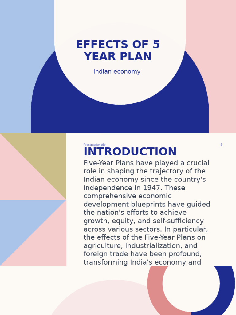 Effects of 5 Year Plan | PDF | Agriculture | Protectionism