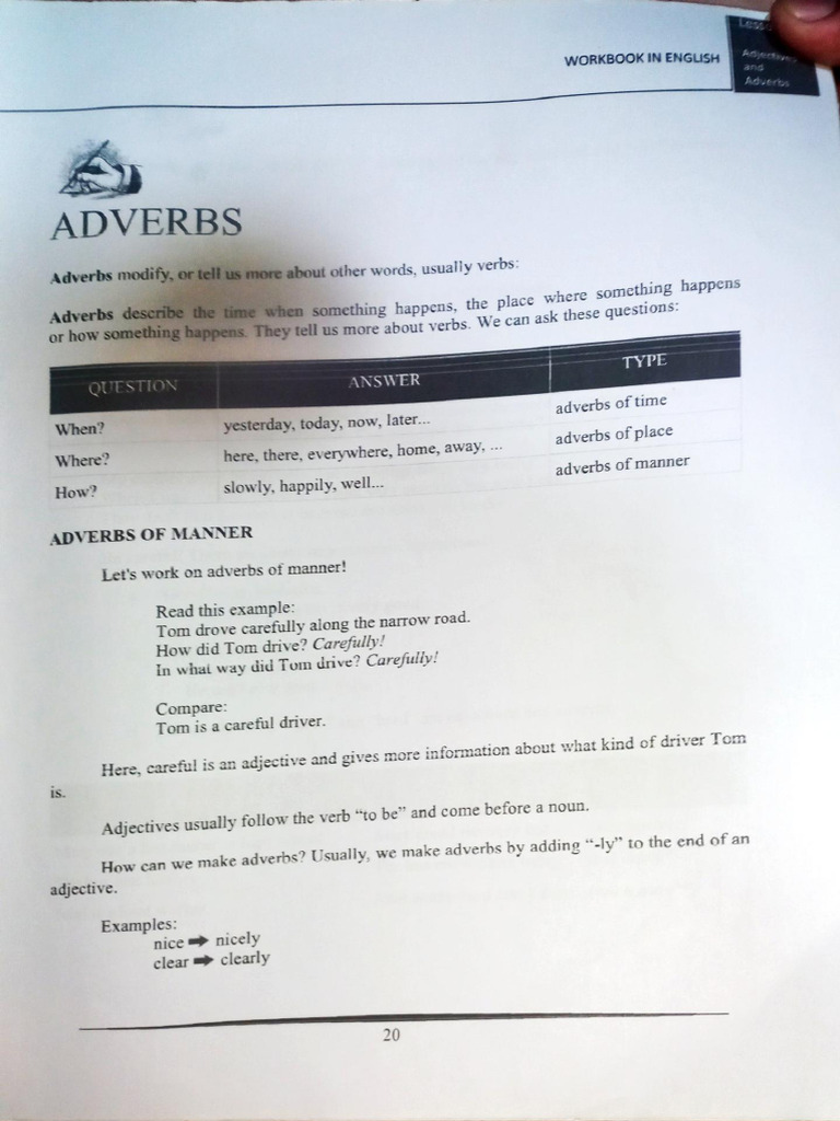 ADVERBS | PDF