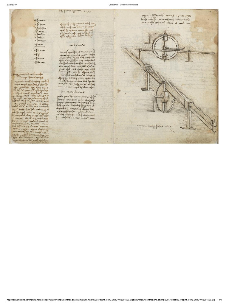 Leonardo - Códices de Madrid | PDF