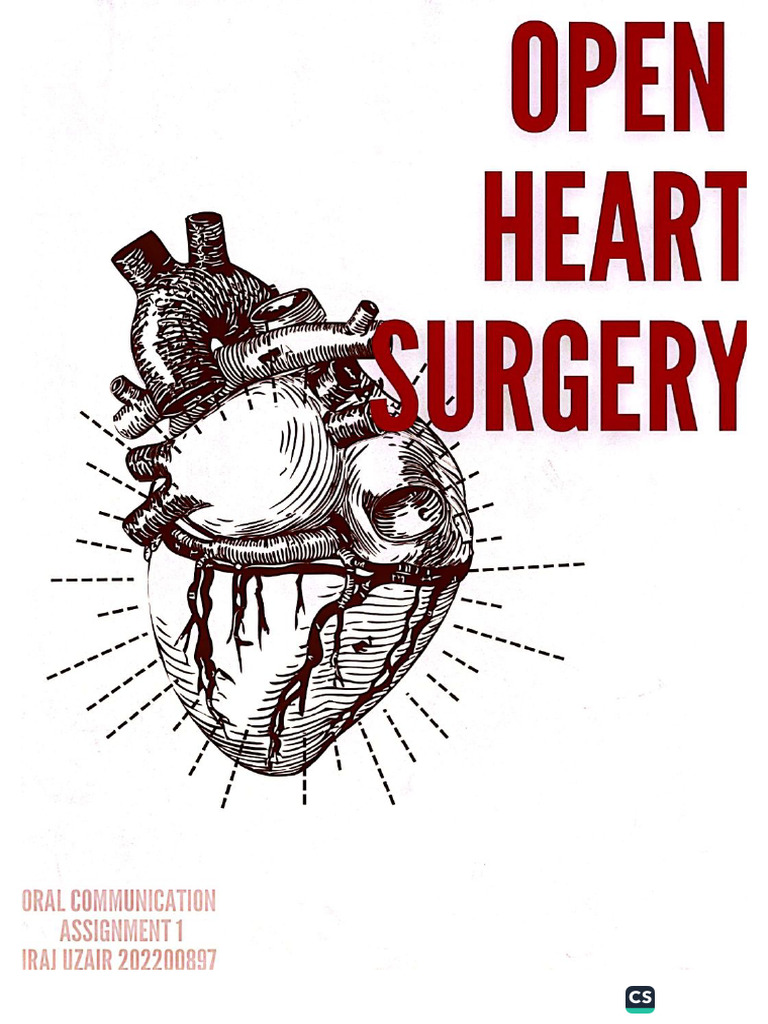 Open Heart Surgery | PDF