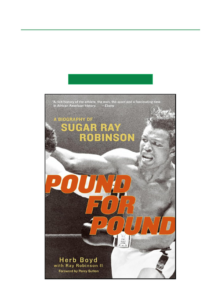Sugar Ray Robinson Biography Download | PDF