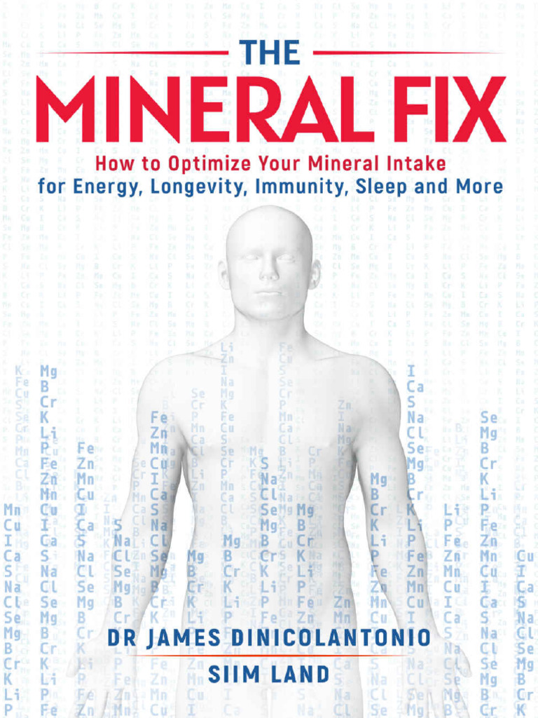 The Mineral Fix - How To Optimize Your Mineral Intake For Energy ...