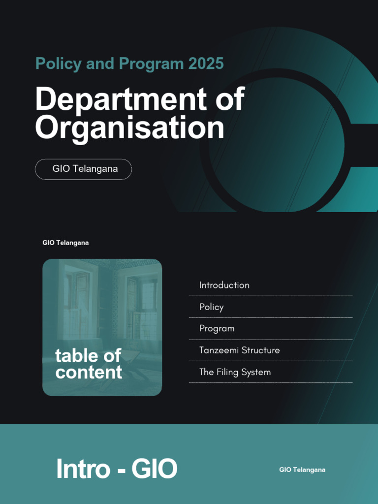 Dept of Org - Policy 2025 - 20250115 - 083630 - 0000 | PDF