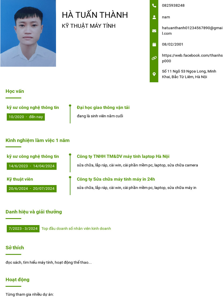 CT KTV HaTuanThanh | PDF