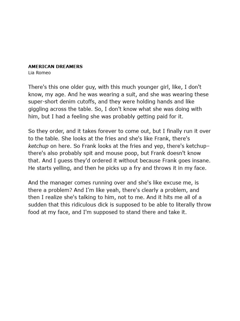 American Dreamers | PDF