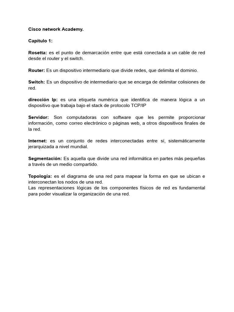Cisco Netacad | PDF | Red de computadoras | Dirección IP