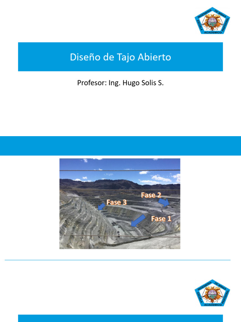 DMTA - Semana 9 - 2 - Diseño de Tajo | PDF | Optimización Matemática