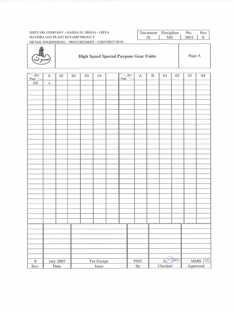 ME-5015 High Speed Special Purpose Gear Units | PDF