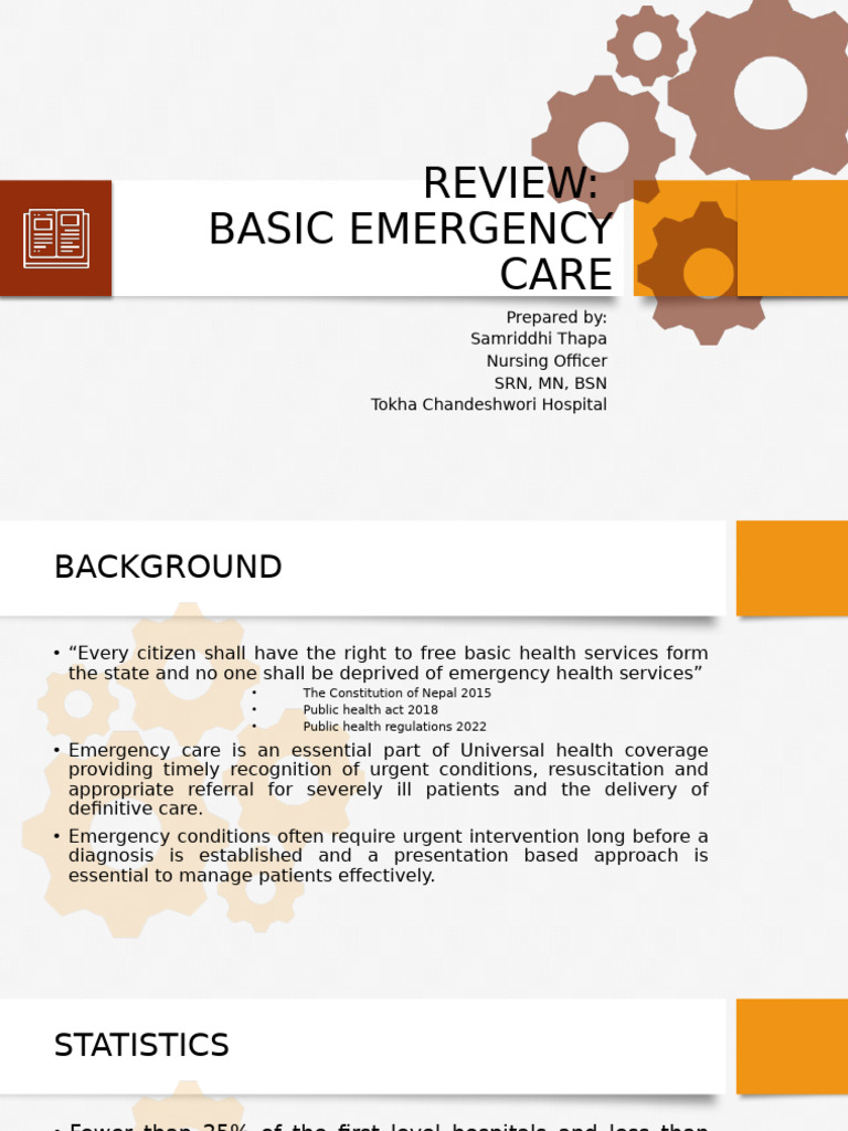 Basic emergency care review | PDF | Emergency Department | Major Trauma