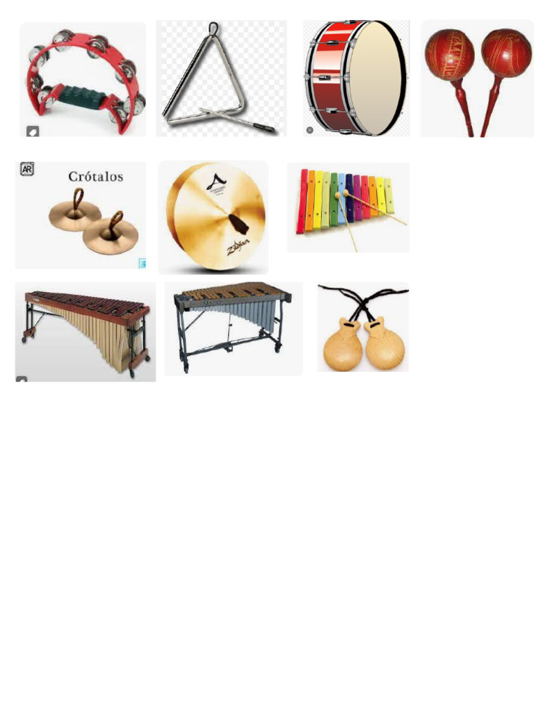 Instrumentos de Cuerda Viento y Percusion 2 | PDF