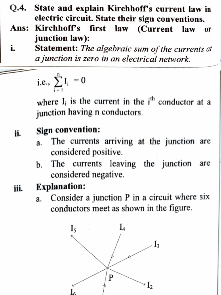Current Electricity Notes | PDF