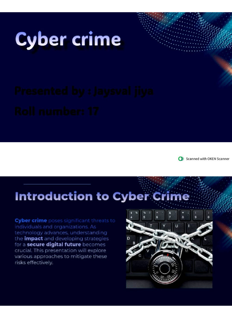 Cyber Crime | PDF