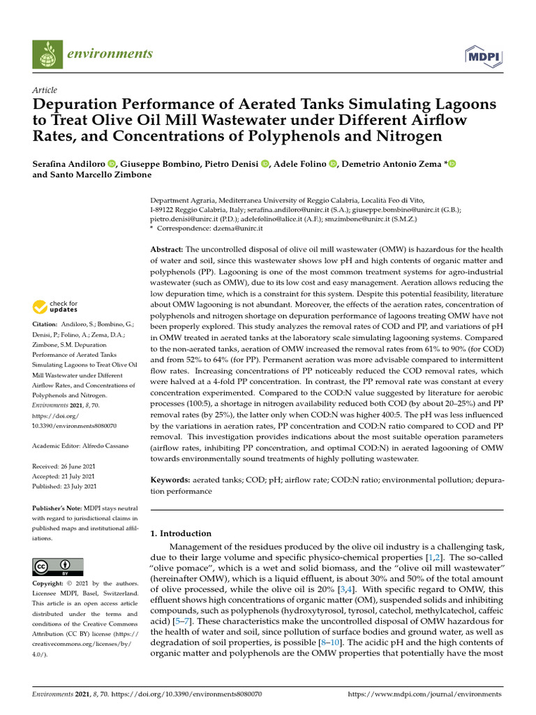 Andiloro et al. (2021 | PDF | Anaerobic Digestion | Soil