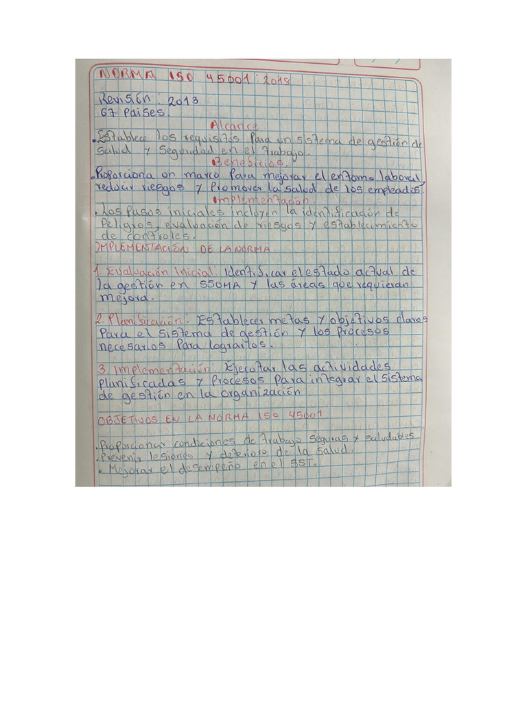 Tabla de Matriz de Control Operacional | PDF