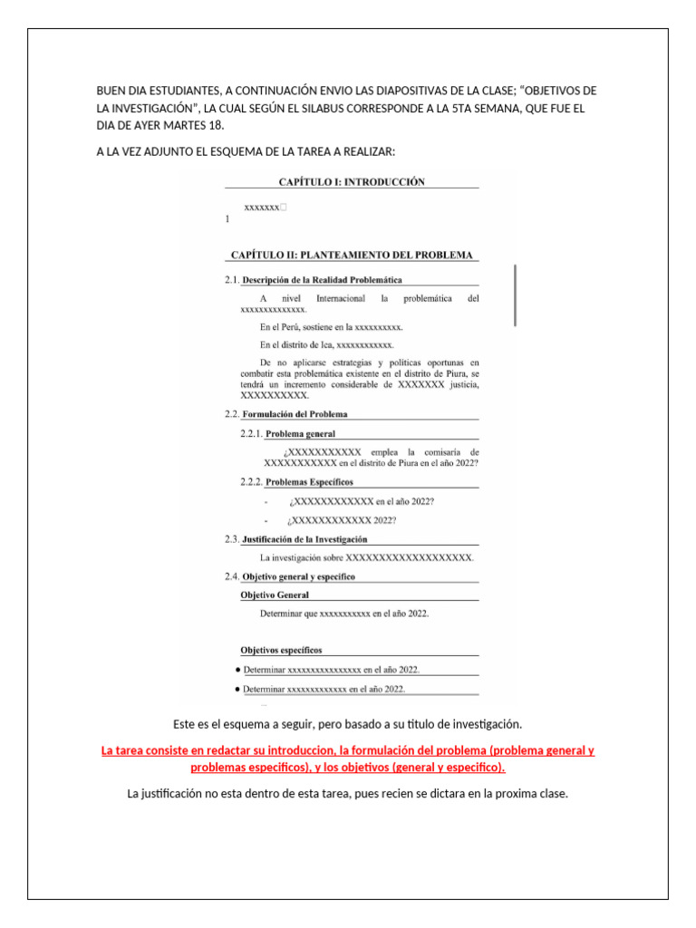 Metodologia Primer Tarea | PDF