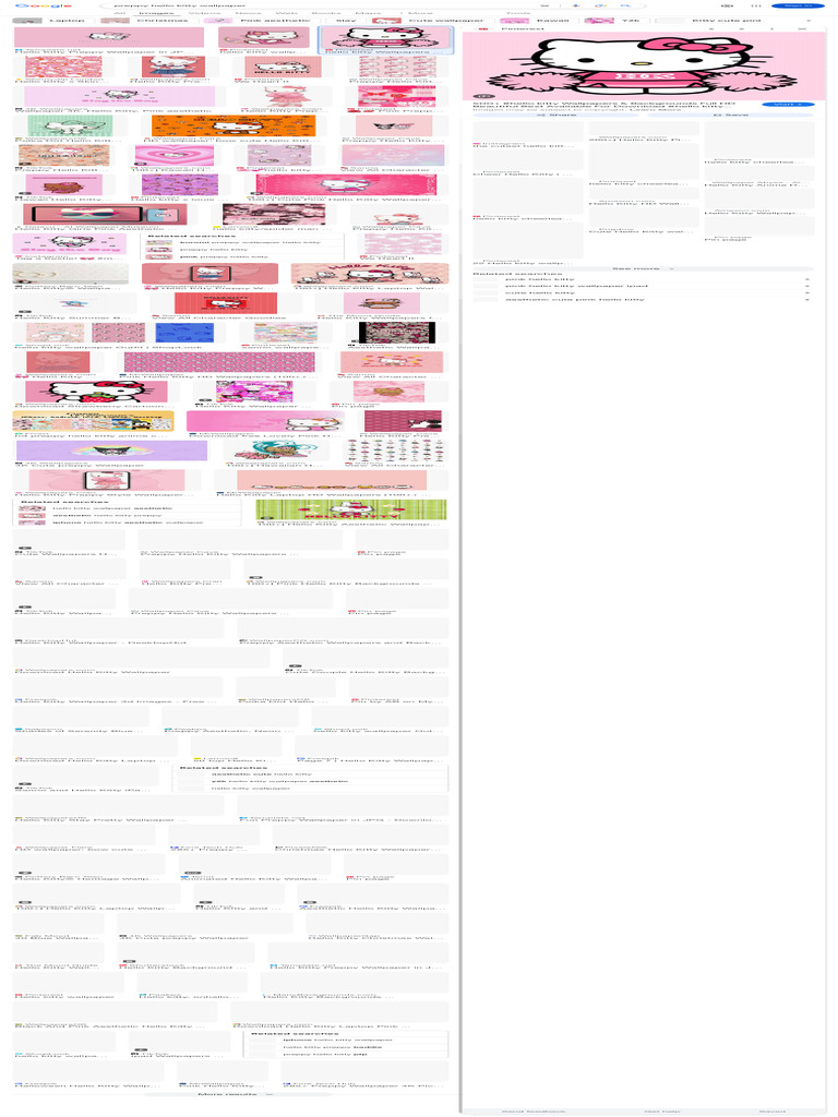 Preppy Hello Kitty Wallpaper - Google Search | PDF | Fashion
