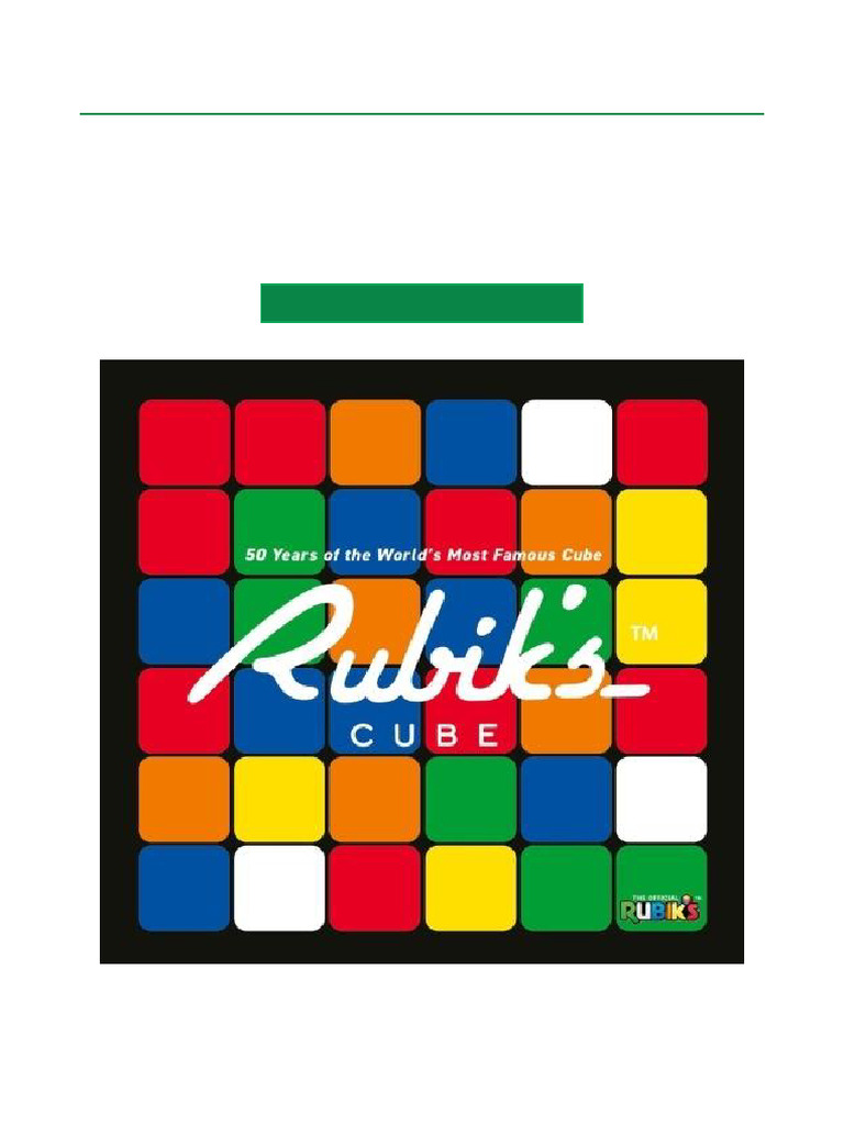 Rubik's 50 Years of the World's Most Famous Cube Full-Feature Download ...