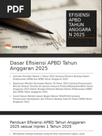 Inpres 1 Tahun 2025 | PDF