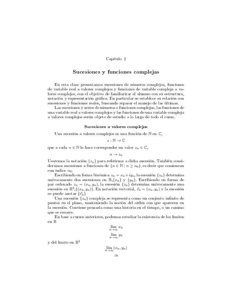 Capitulo-2-Sucesiones y Funciones | PDF | Función (Matemáticas) | Secuencia