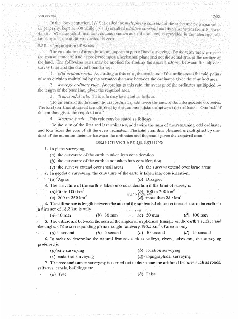 Civill Engineering Test | PDF