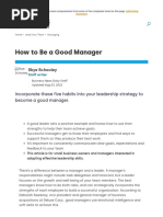 The Making of A Manager | PDF | Goal Setting | Empowerment