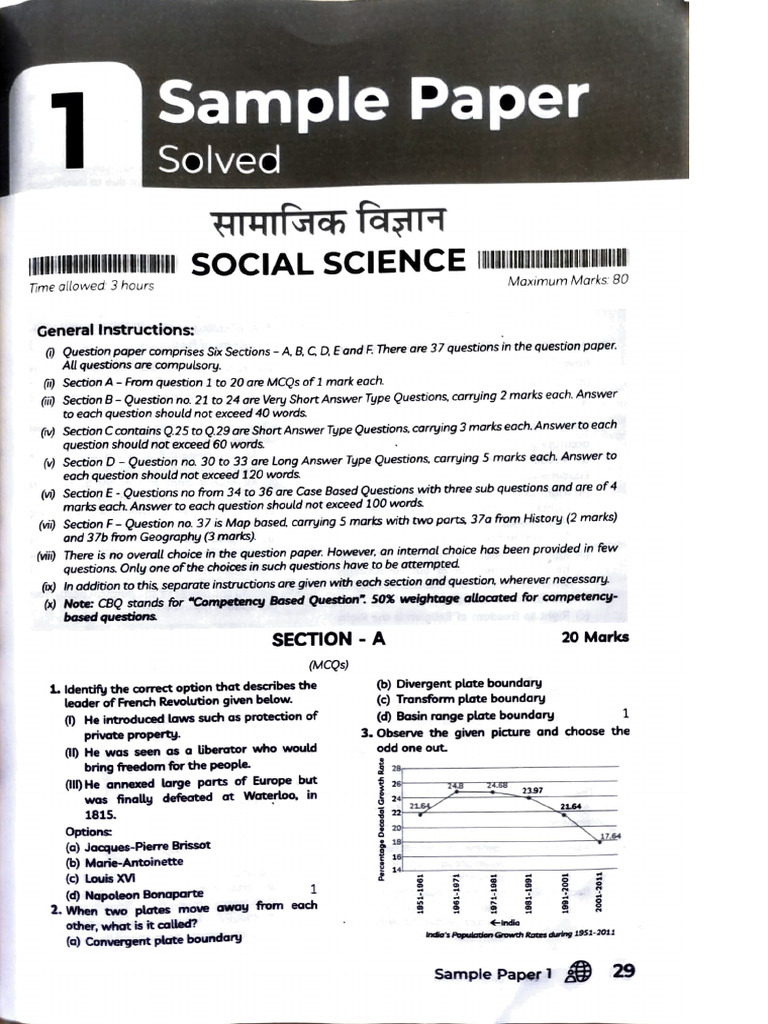 Class 9 SST SQP 1 | PDF | Socialism | Nazism