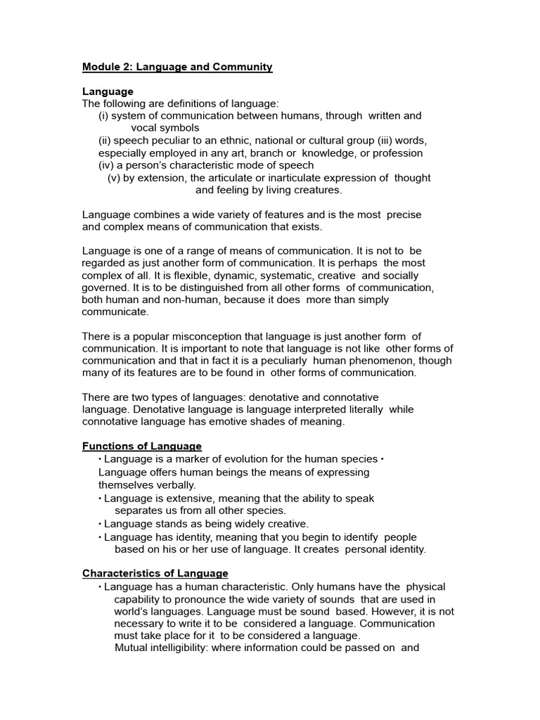Module 2 Communication Studies | PDF | Dialect | English Language