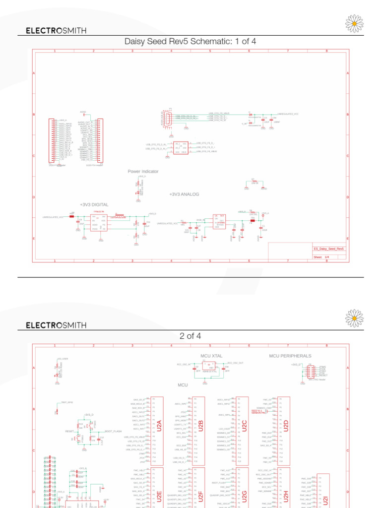 Daisy Seed Rev5 SCH | PDF