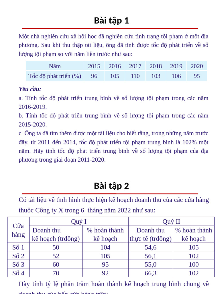 Bai Tap Chuong 3 | PDF