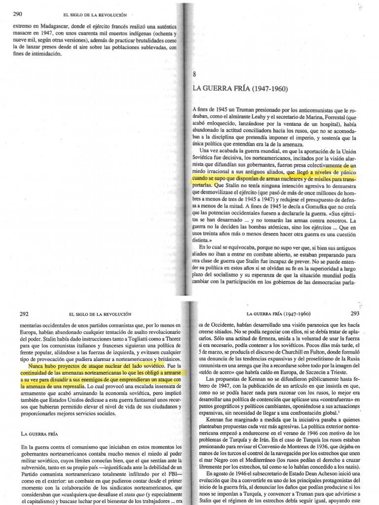 Fontana El Siglo de La Revolucion Cap8 | PDF