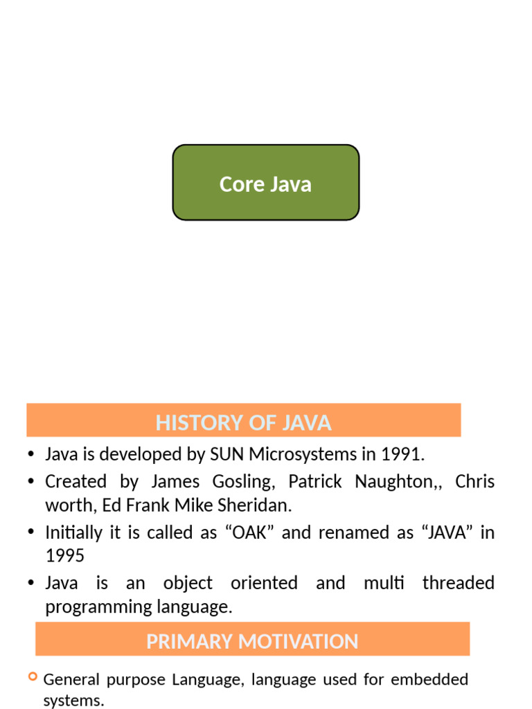 Unit 1 Core Java - All | PDF | Java Virtual Machine | Java (Programming Language)