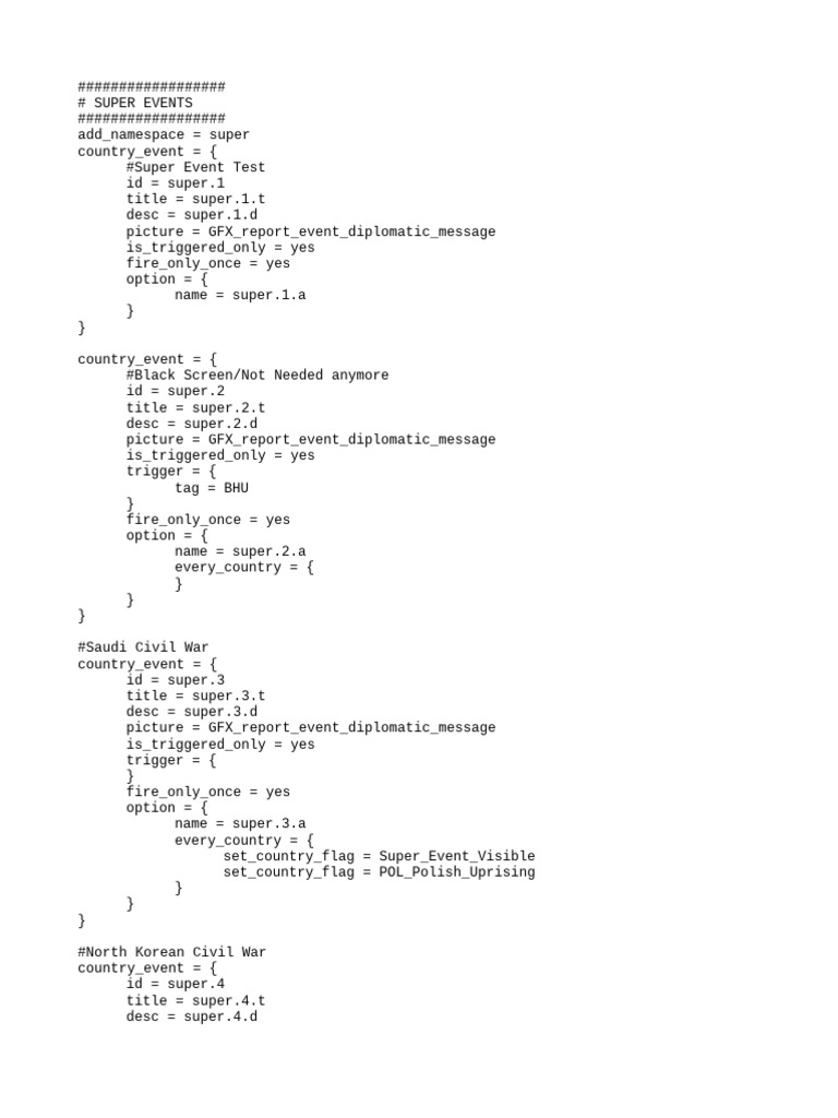 TFR Events ZZZ Super | PDF