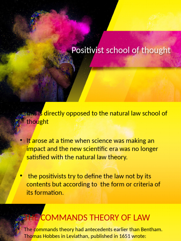 Unit 4 - Positivist School of Thought | PDF | Pleasure | Jurisprudence