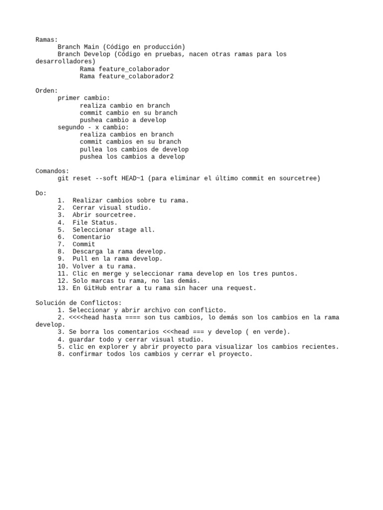 Ramas SourceTree | PDF