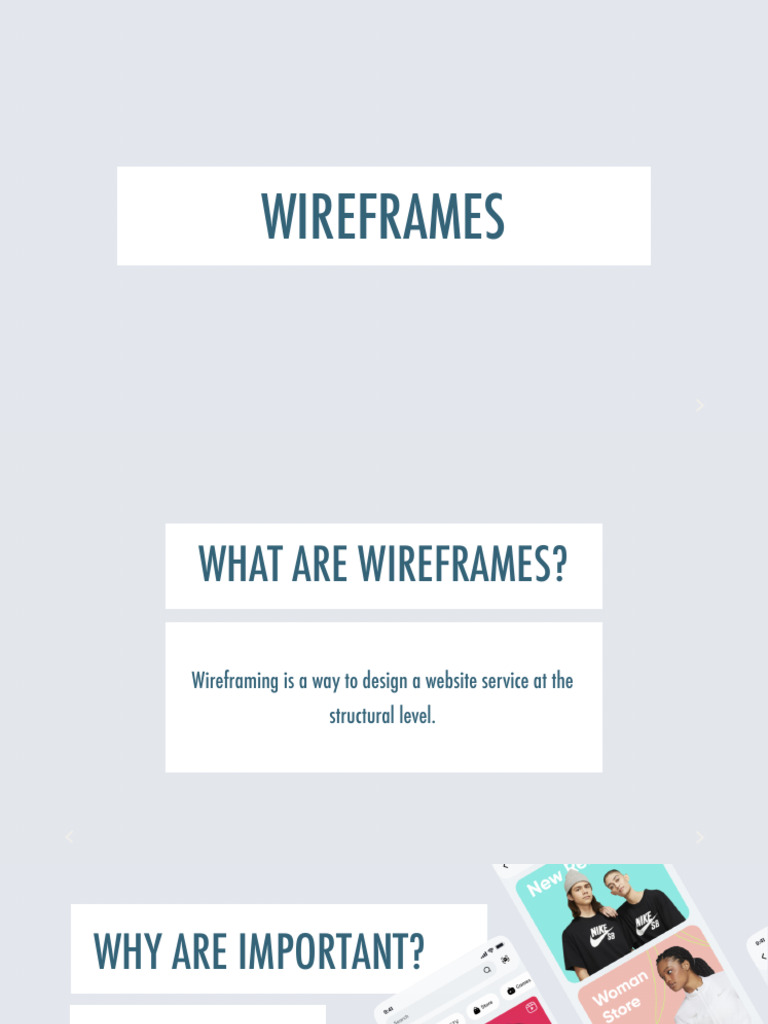 Wireframes | PDF