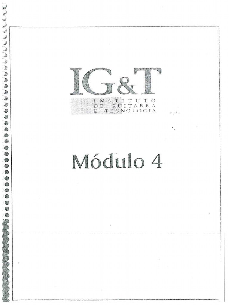 Apostila IGT - Modulo 4 | PDF