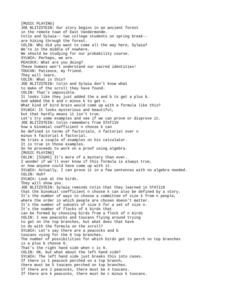 Stat 1x Animation Vandermonde Amy v6jw - Edxmstr V1-10-En | PDF | Number Theory | Mathematical ...