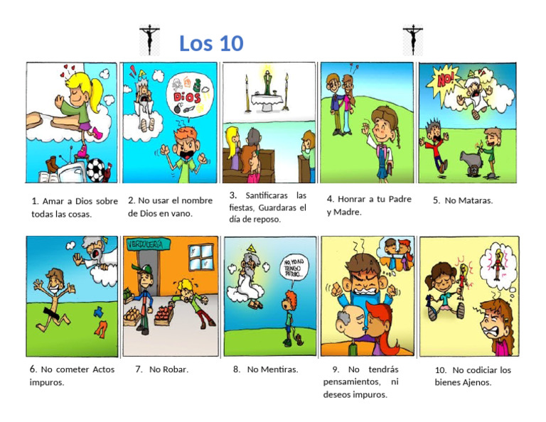 10 Mandamientos Kids | PDF