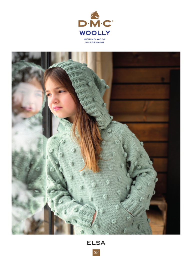Woolly Hoodie by Elsa SP - Spanish Crochet Pattern | PDF